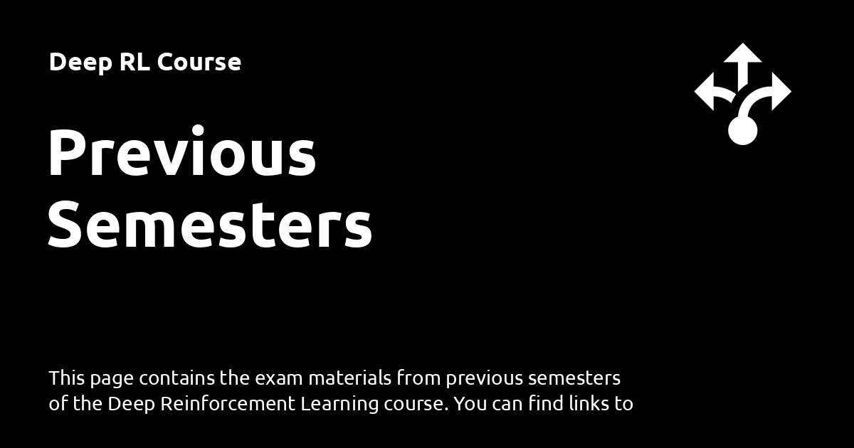 Previous Semesters Deep Rl Course 1750